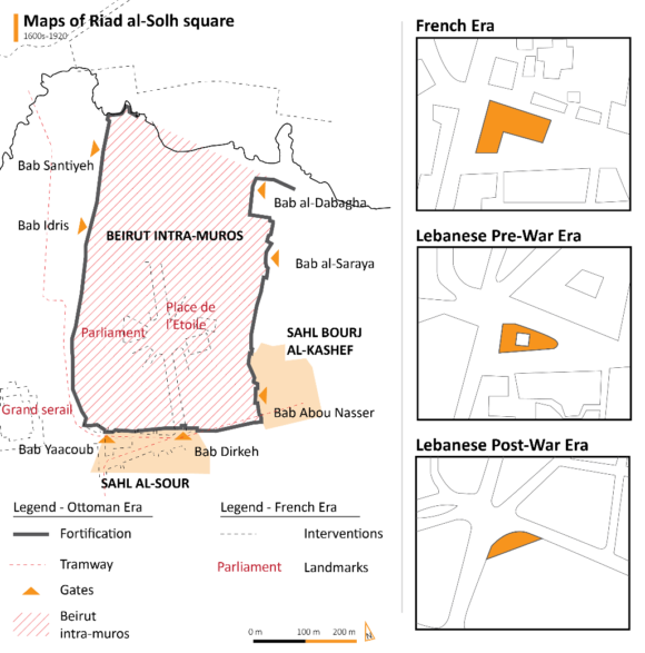 Riad al-Solh, a triangular square – Observatory Patrimoine d'Orient